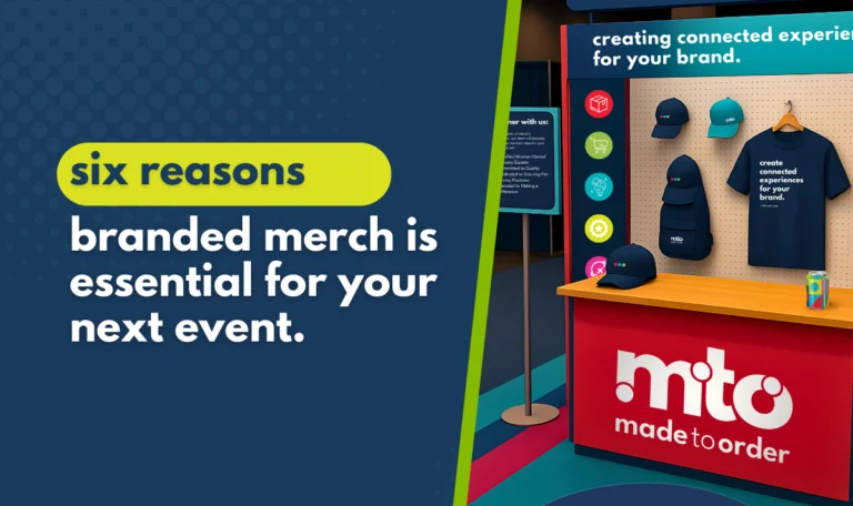 Six Reasons Branded Merch is Essential for Your Next Event - MadeToOrder